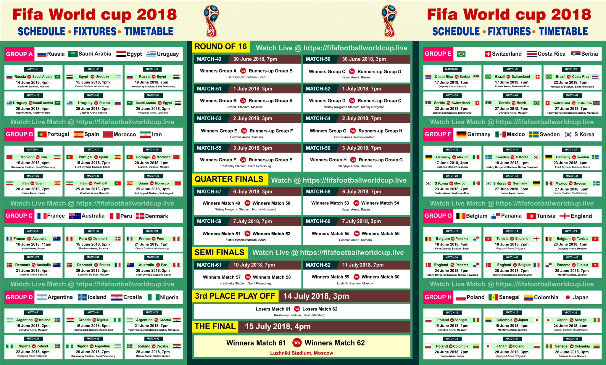 So Sehen Sie Sich Das Endspiel Der FIFA Fussball Weltmeisterschaft 2018 Live Online An 