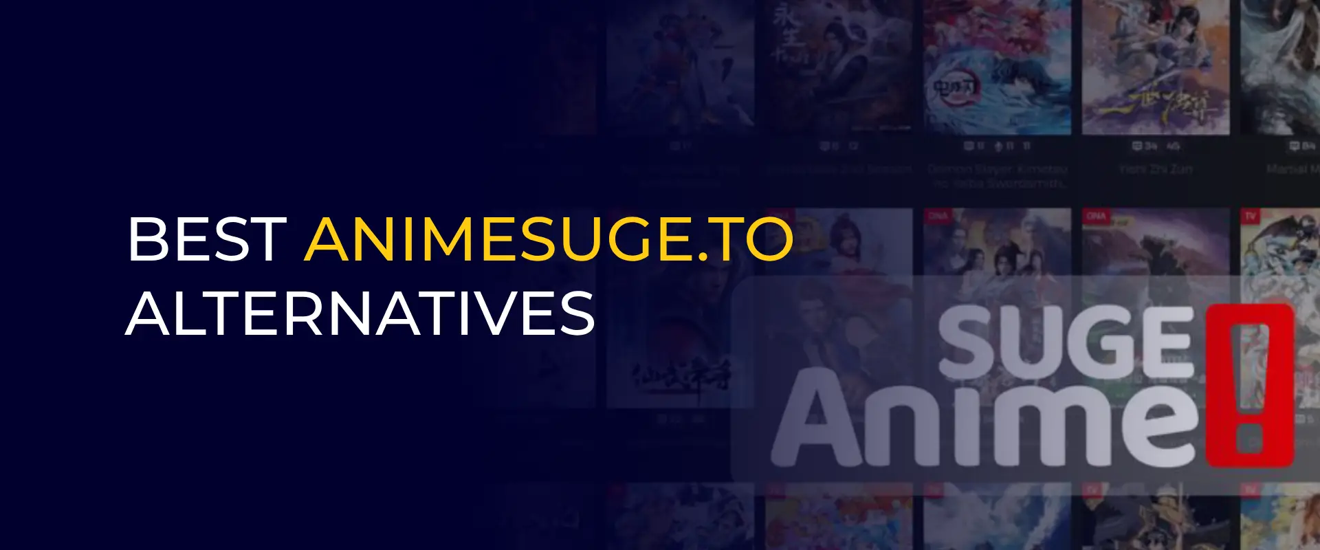 2025년에 100% 작동하는 최고의 Animesuge.to 대안 11가지