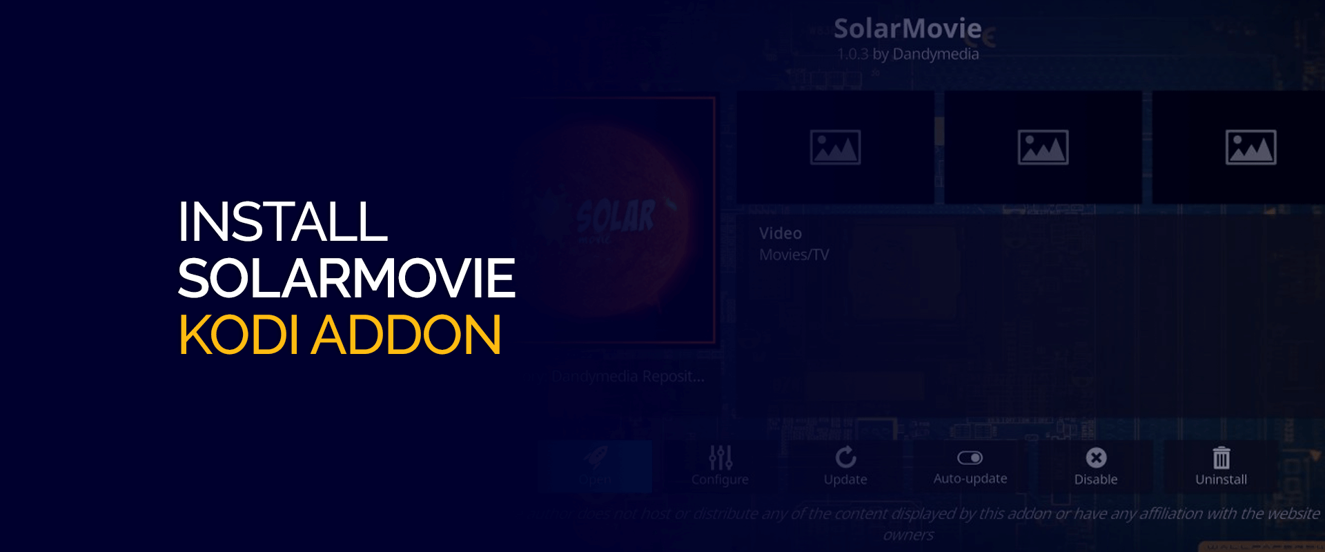 Cómo instalar el complemento SolarMovie para Kodi en unos sencillos pasos.