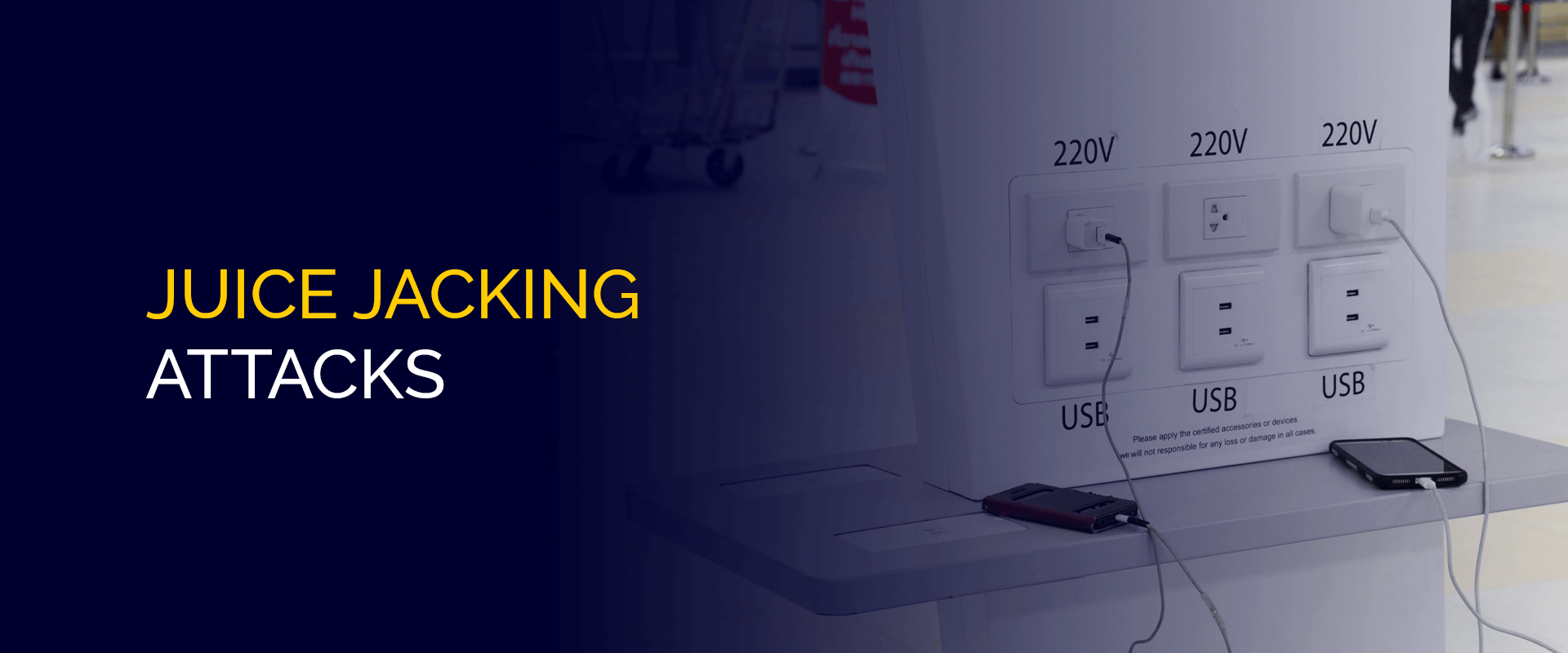 O que é Juice Jacking Attack? Evite portas de carregamento USB públicas